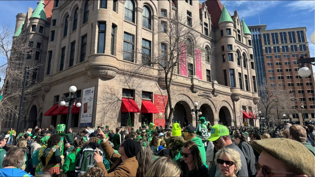 Live: Saint Patricks Day Parade in Saint Paul, Minnesota USA - YouTube