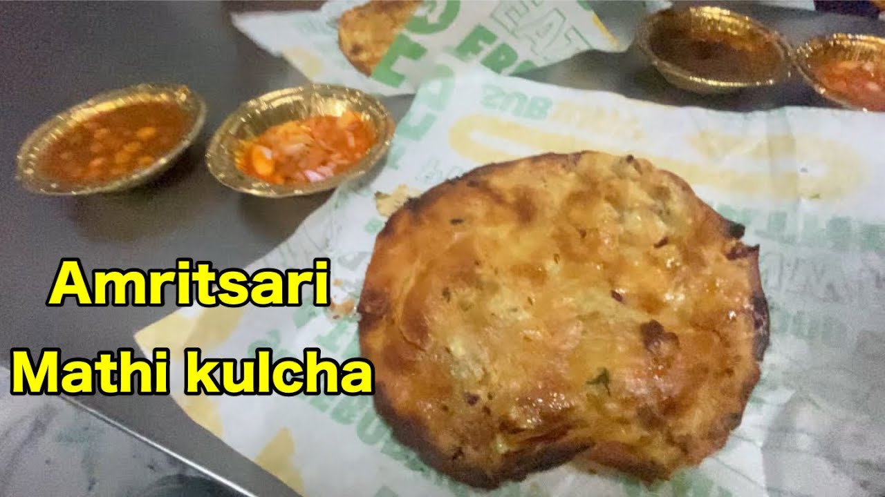 Amritsari mathi kulcha | Amritsari kulcha @greatnanda #vikrantnanda # ...