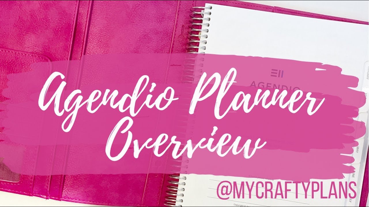 Agendio Planner Overview | The Most Customizable Planner Ever ...