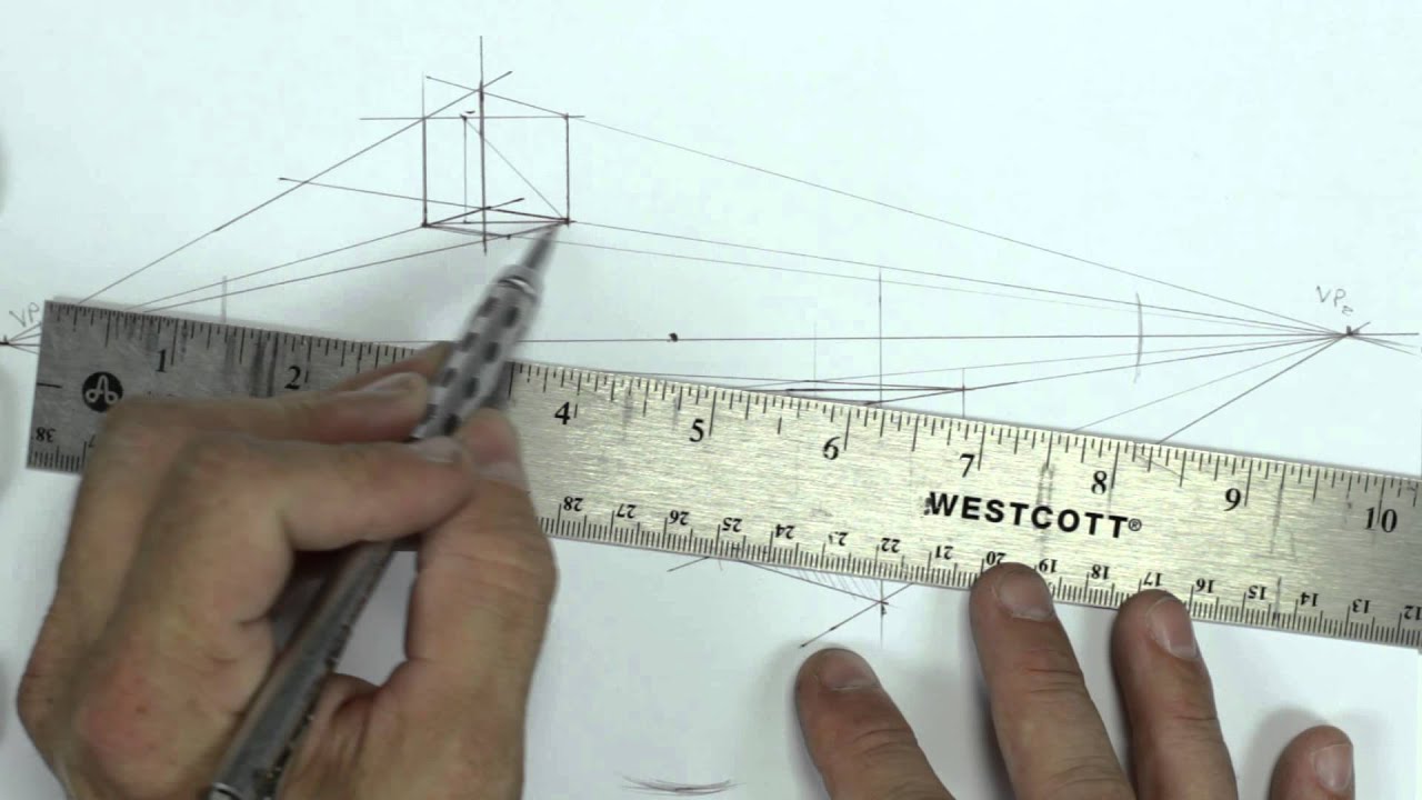 Drawing the perfect cube Part 3 of 3 - YouTube