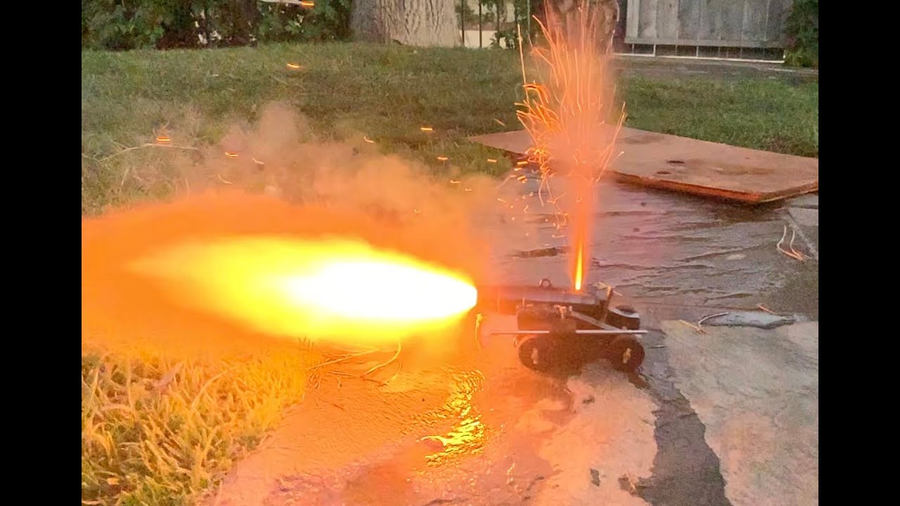Shooting Custom 9mm Mini Naval Cannon - YouTube