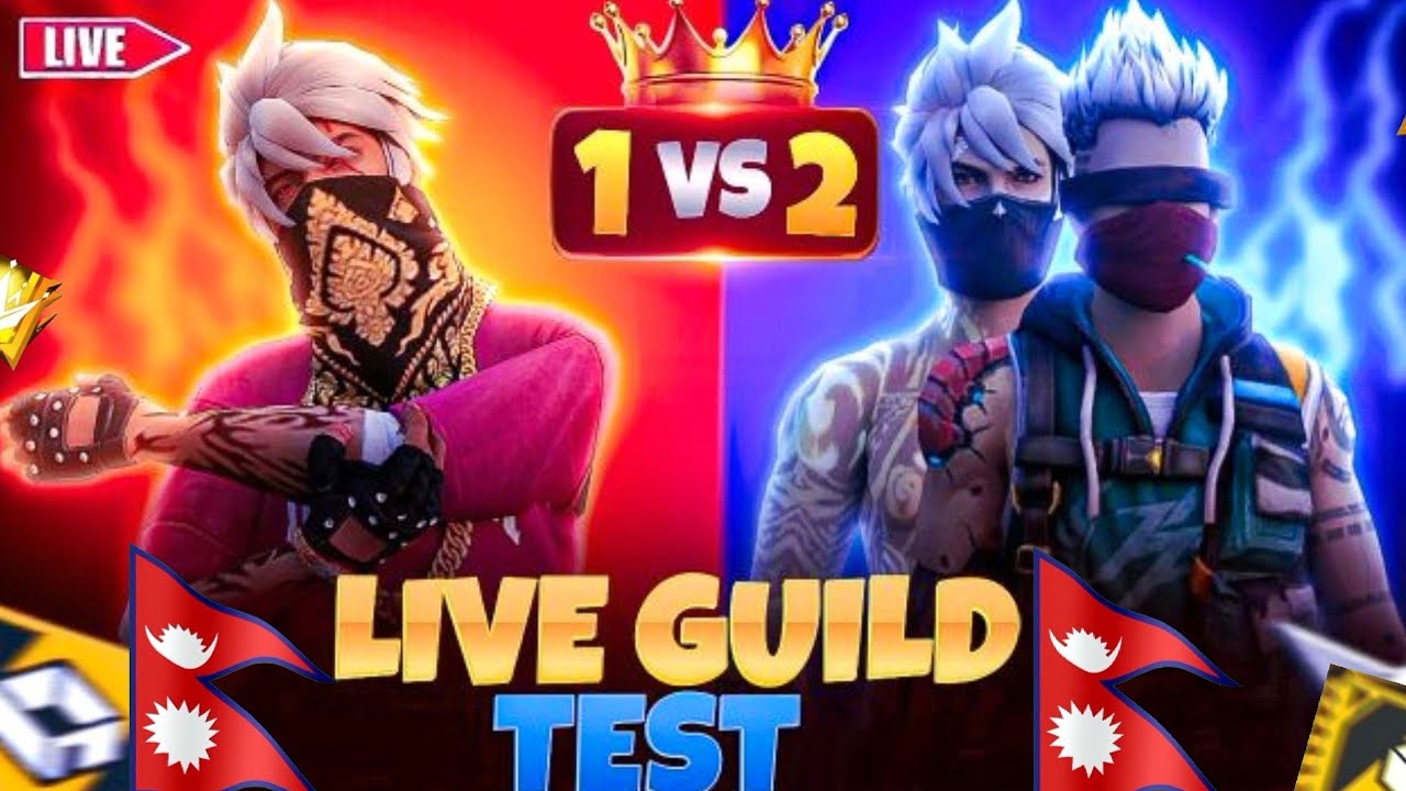 Free Fire Guild test | BD Server Live | FF BD Server Live | FF Nepal ...