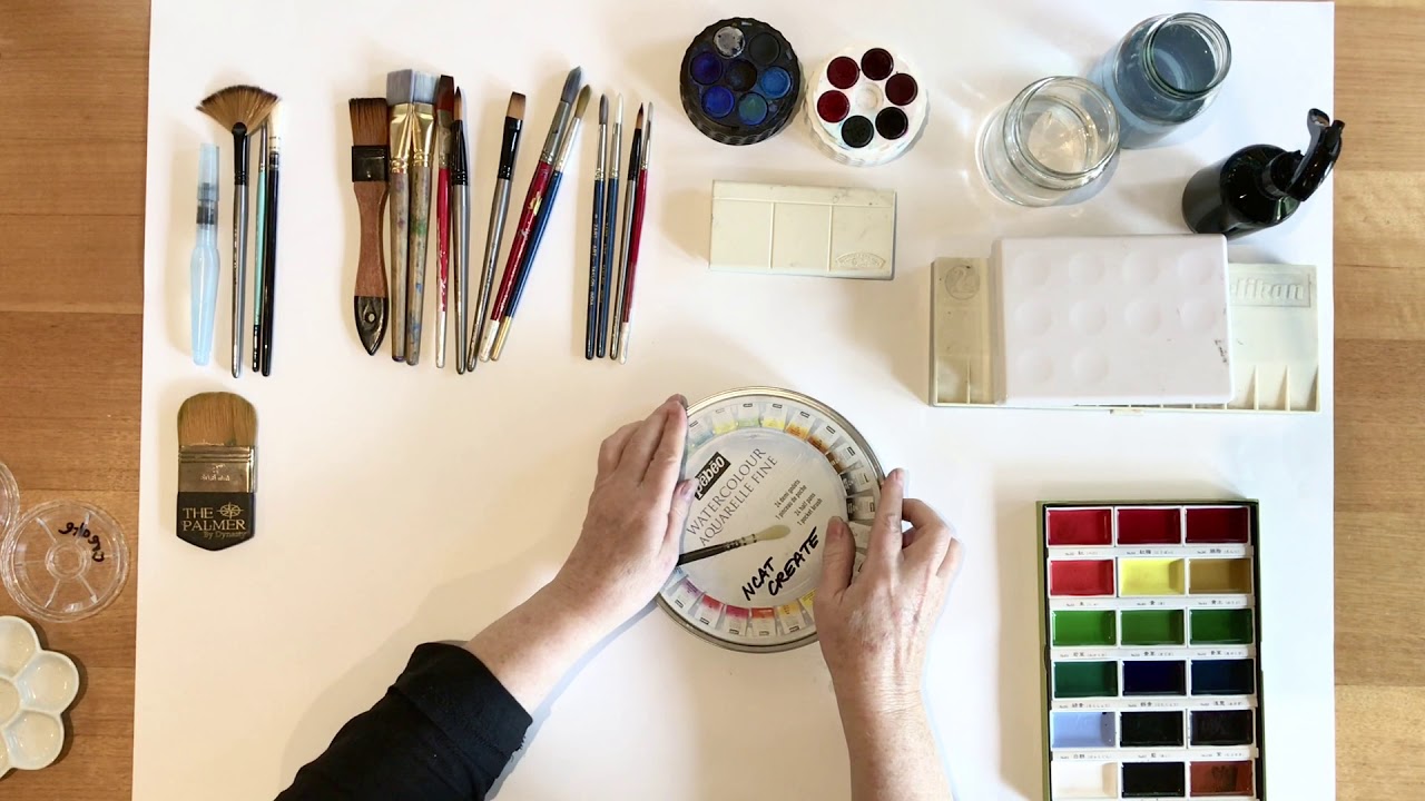 Introduction to Watercolour 1 - YouTube