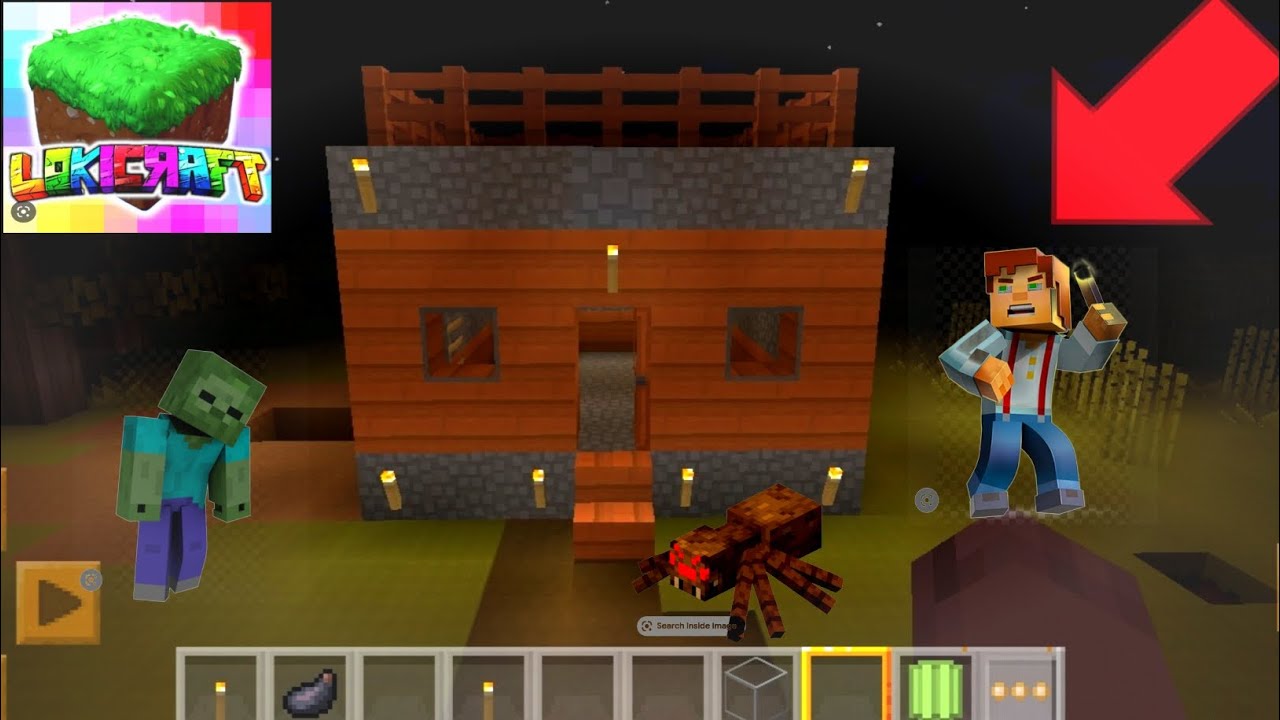 loki craft ! loki craft my house ! loki craft game play video - YouTube