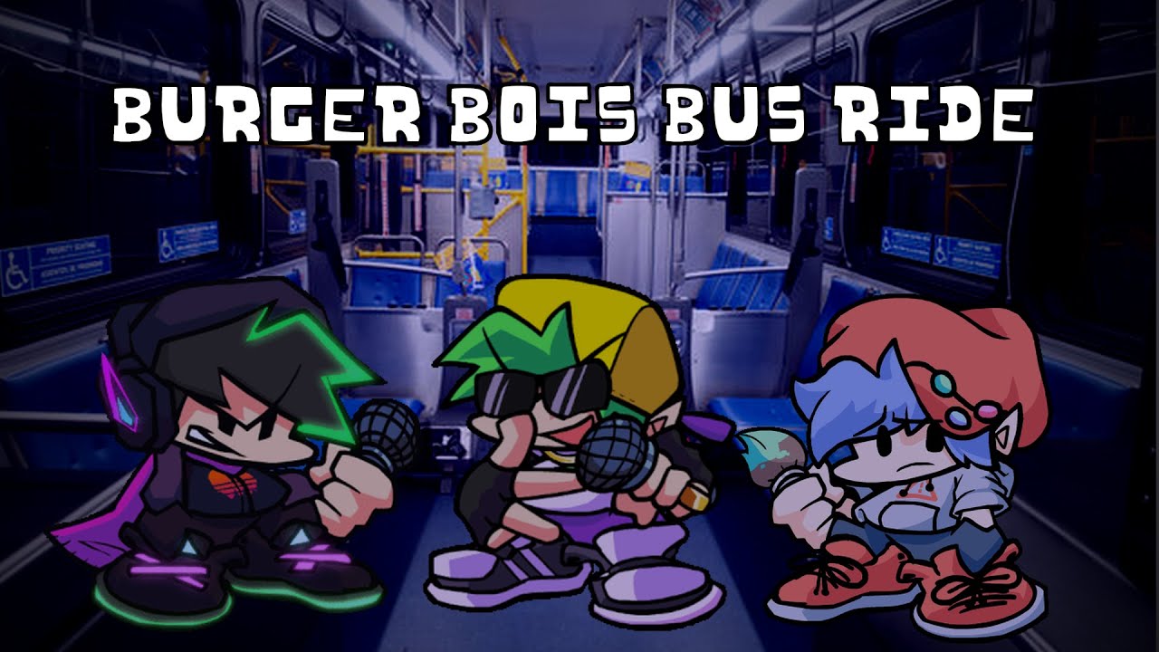 NOT FOR KIDS! | Burger Bois Bus Ride | FNF Text-to-Speech Story - YouTube