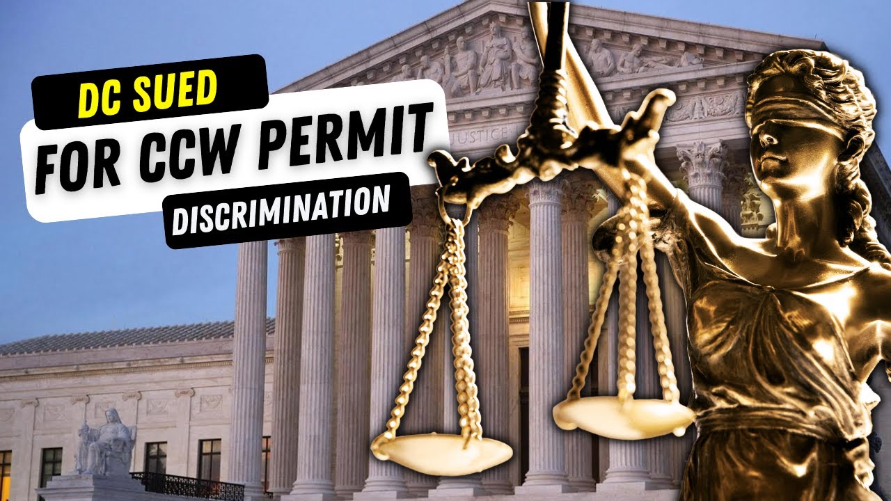 DC Sued For Discrimination Regarding Concealed Carry Permits - YouTube