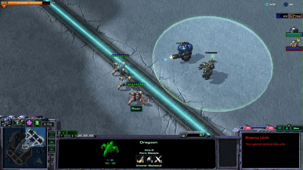 Sc2 Direct Strike Commanders - Fast game - YouTube