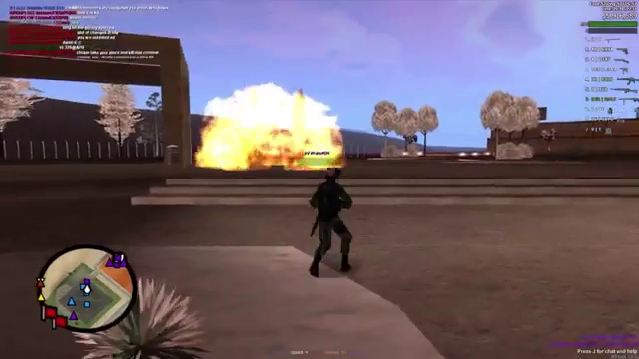 GTA:SA MTA CIT - Turfing with SAPD - YouTube