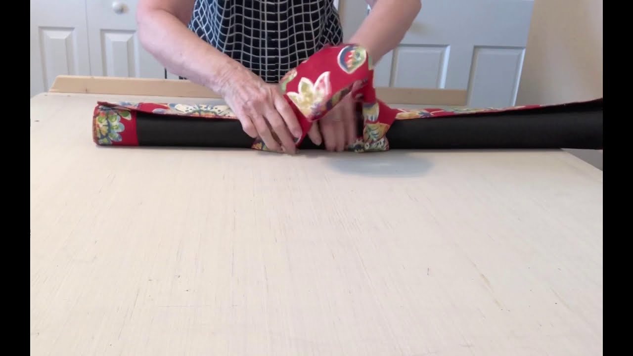 How to Insert a Game/Mahjong Mat into a Carry Strap - YouTube