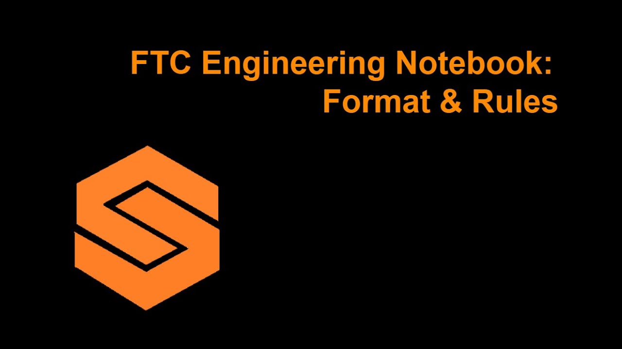 FTC Engineering Notebook: Format & Rules - YouTube
