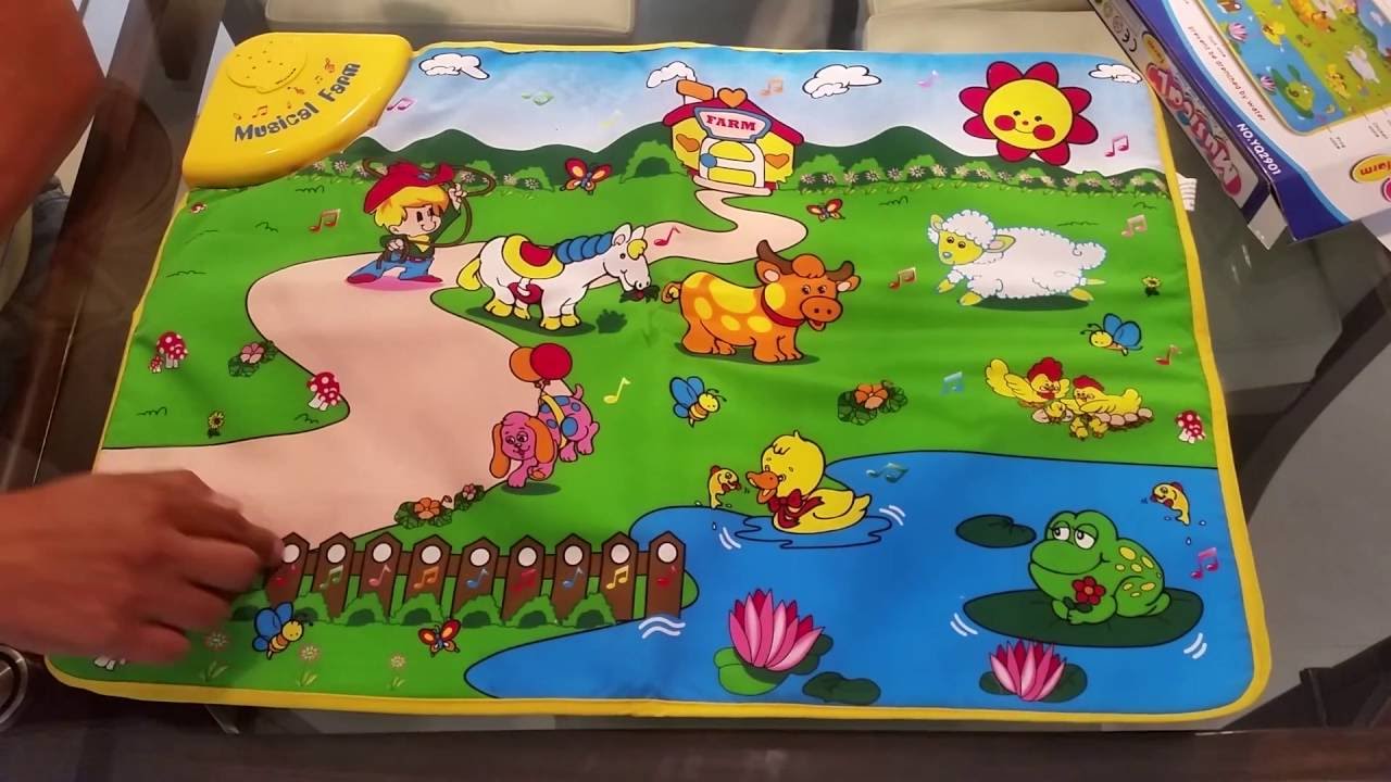Tapete Granja Musical para Bebés Interactivo - YouTube
