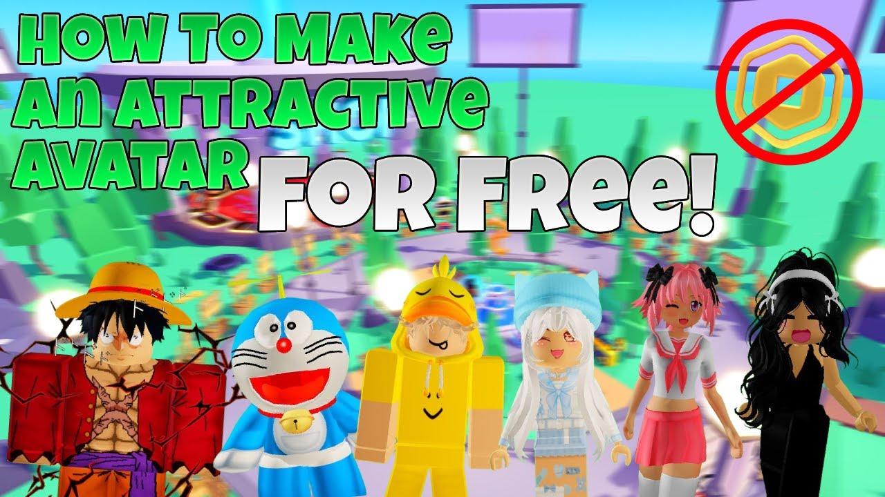 [Roblox] How To Make An Attractive Avatar For Free - YouTube