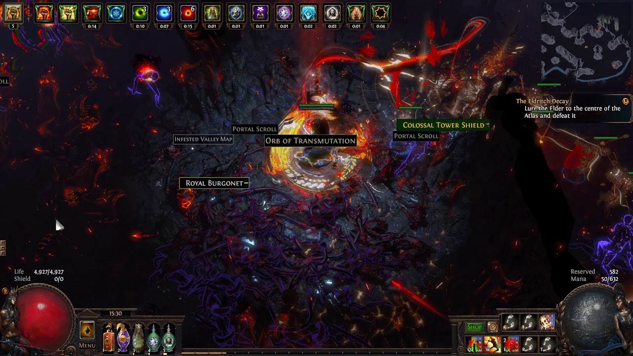Path of exile Consecrated Path T16 UGS Clear - YouTube
