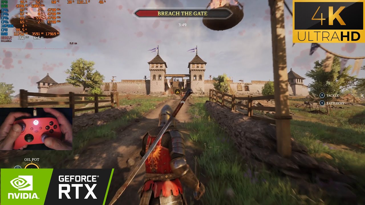 Chivalry 2: Undervolting Gpu | RTX 3080 + Intel Core i7-10700K | (1080P ...