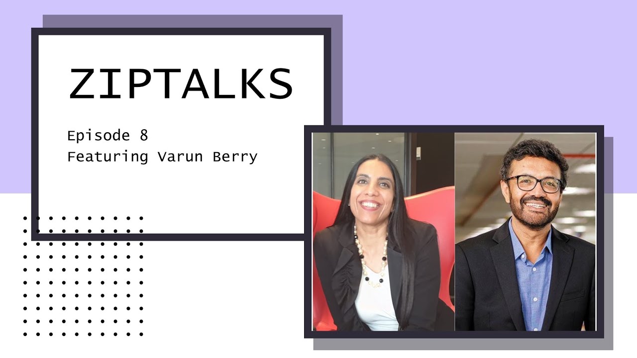 ZipTalks Episode 08: Featuring Varun Berry, Managing Director Britannia ...