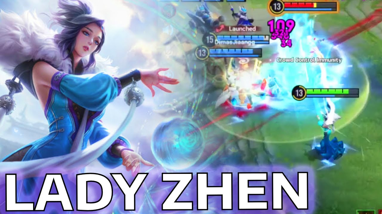 Lady Zhen (Honor of Kings) Gameplay - YouTube
