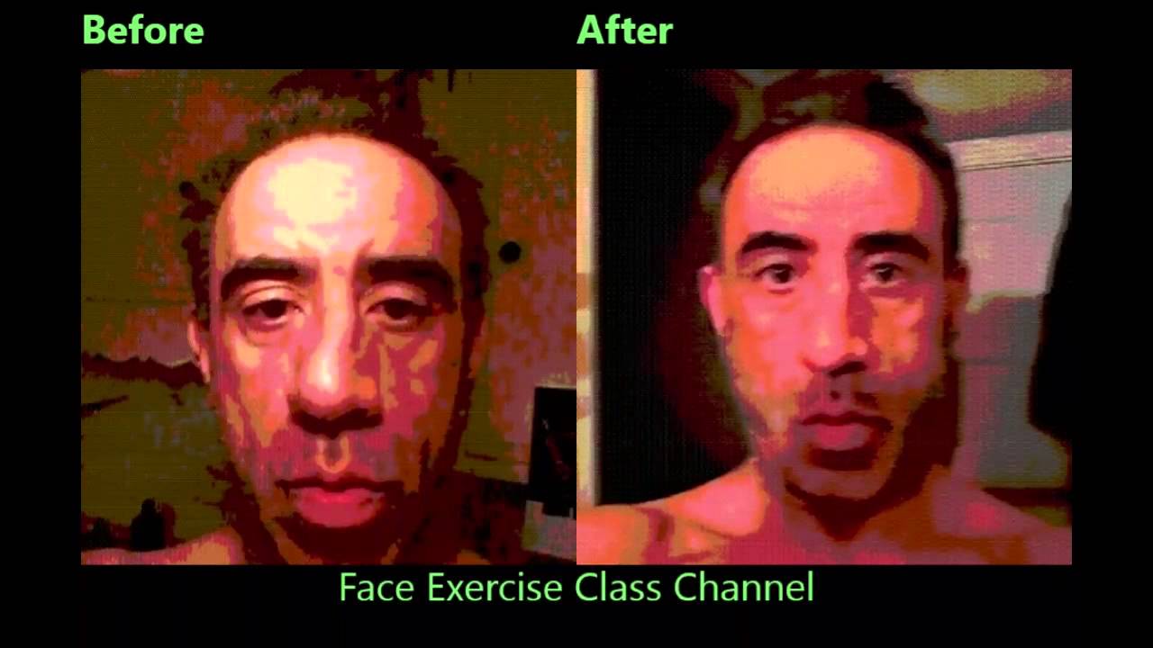 Face exercise class channel Before And AFTER PICTURES - YouTube