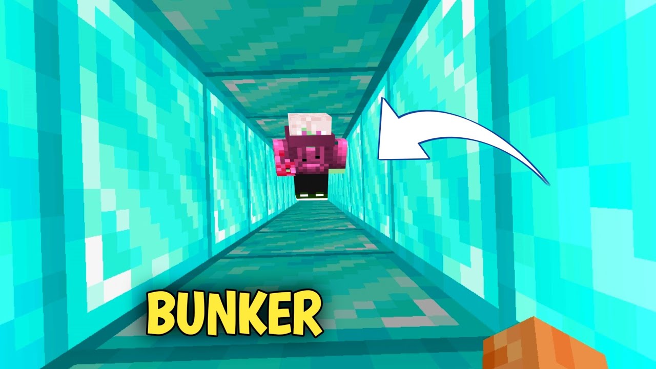 MINECRAFT UNDERGROUND TNT BUNKER #minecraft - YouTube