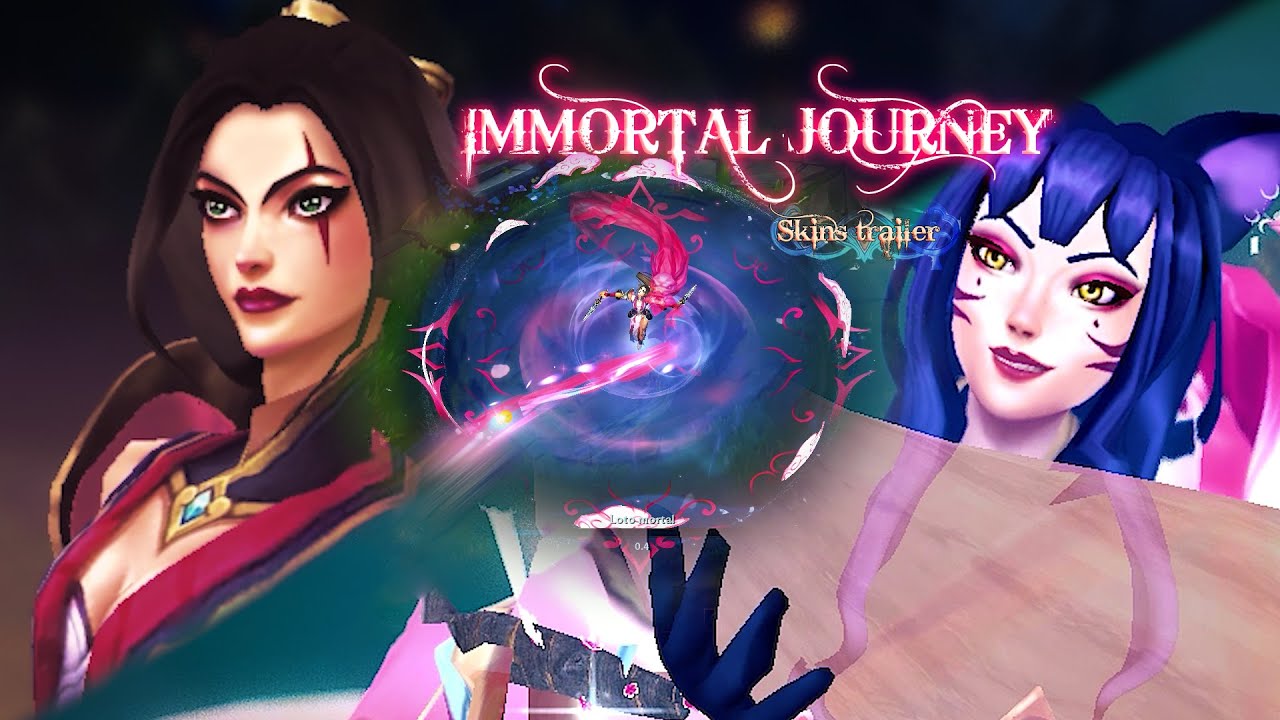 Immortal Journey Ahri Katarina and Kai'sa Skins Trailer - YouTube