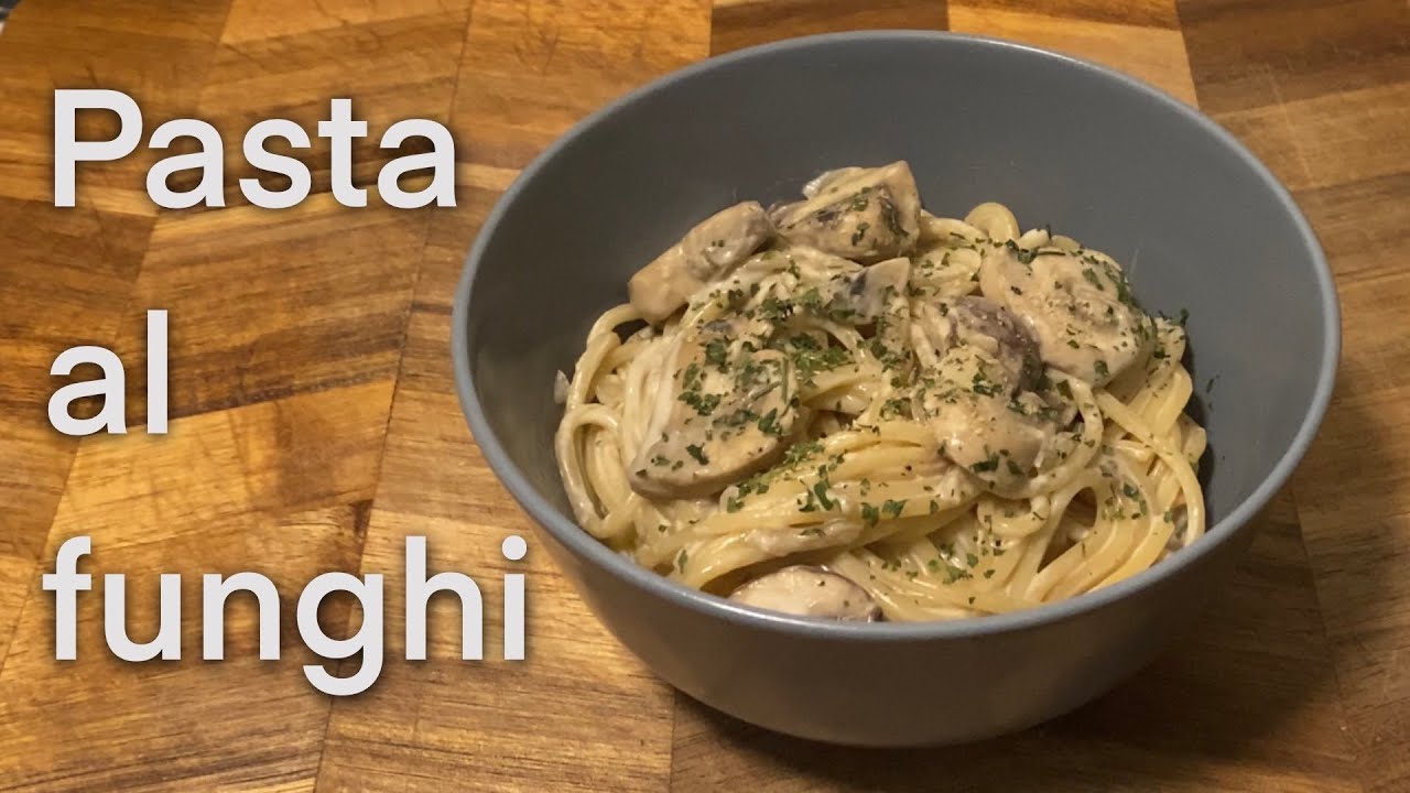 Pasta Al Funghi | Creamy Mushroom Pasta - YouTube
