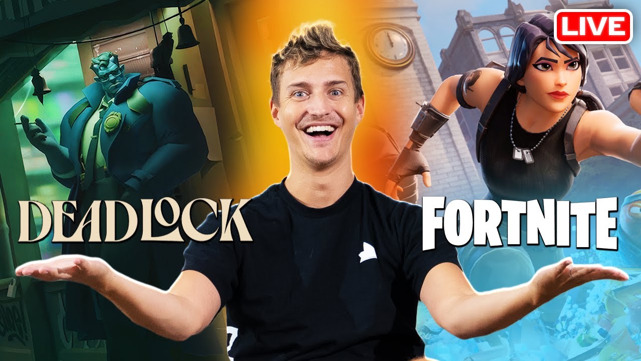 New Fortnite Update + Deadlock After 🔴 Live - YouTube