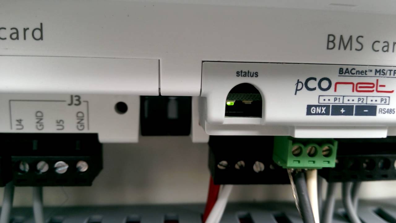 PCO5 BACNET LED's - YouTube