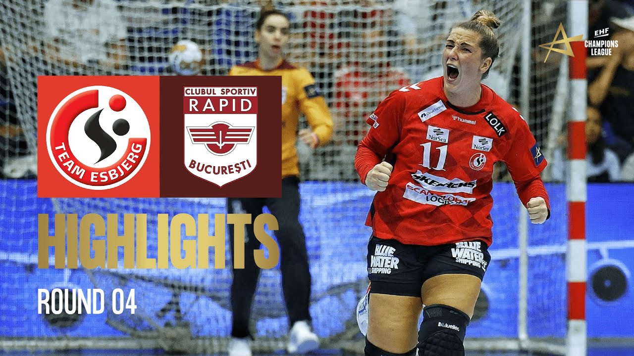Team Esbjerg 🆚 Rapid Bucuresti | Round 4 | EHF Champions League Women ...