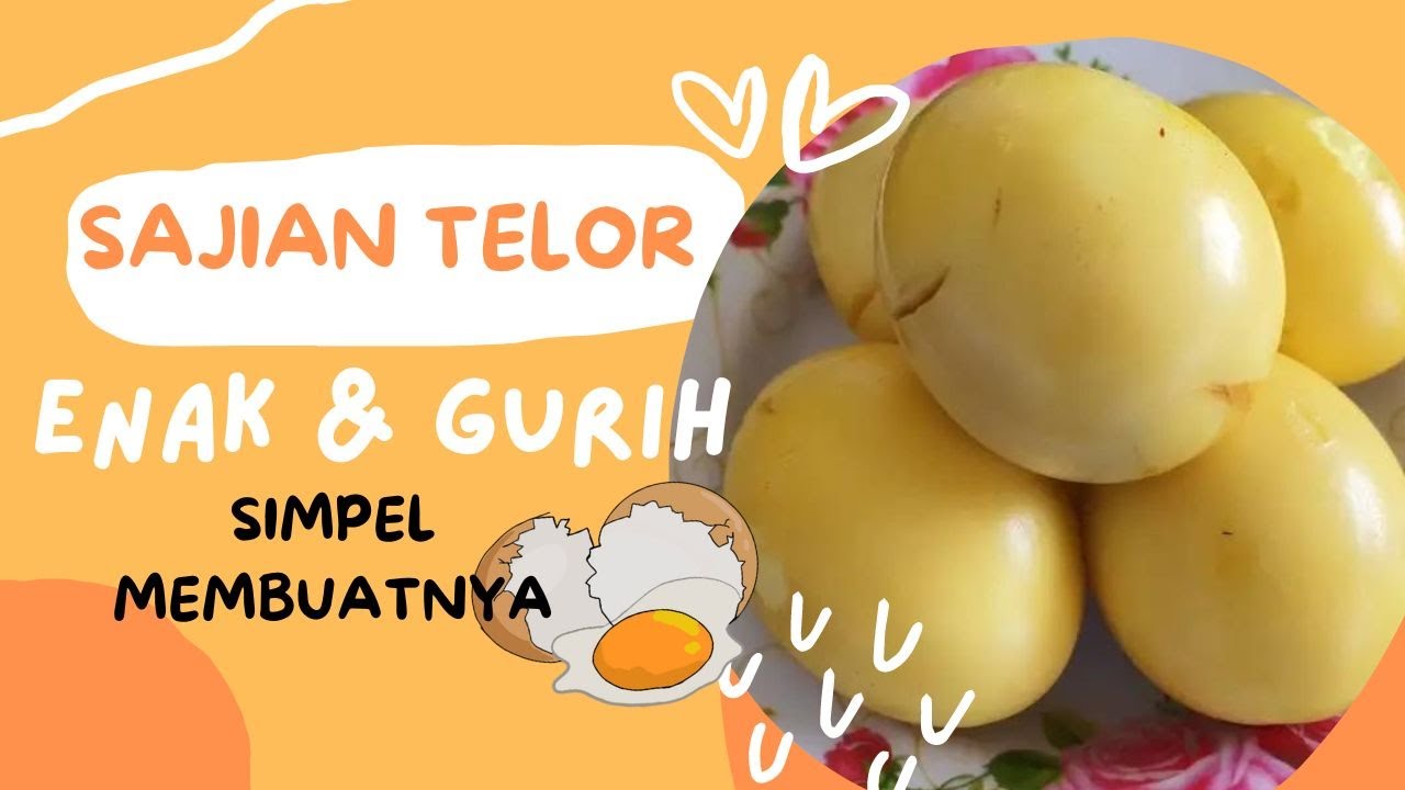 RESEP Masak Pindang Telor Kuning Yang Enak dan Gurih - YouTube