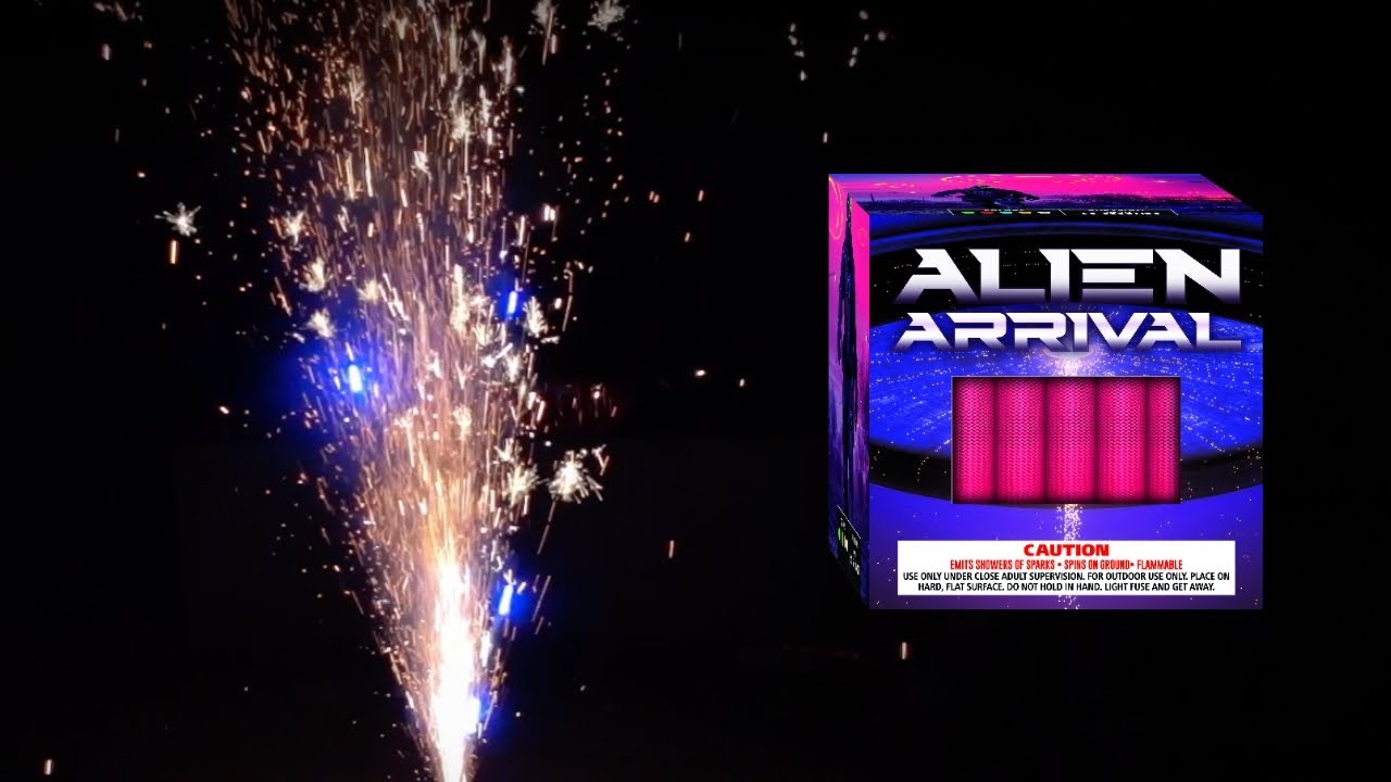 Alien Arrival by Fox Fireworks - YouTube