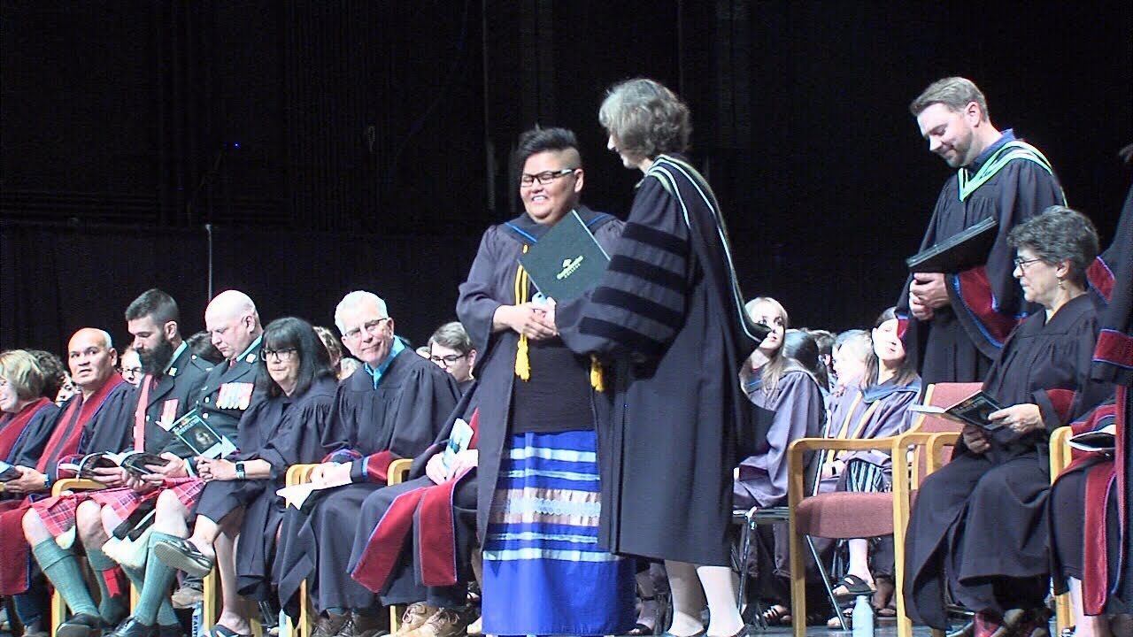 Confederation College holds convocation ceremonies - YouTube
