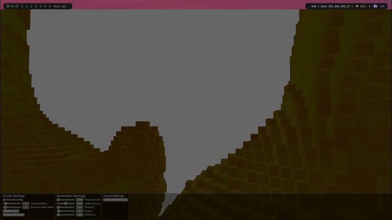 voxels #1 bevy infinite horizontal/vertical voxel generation - YouTube