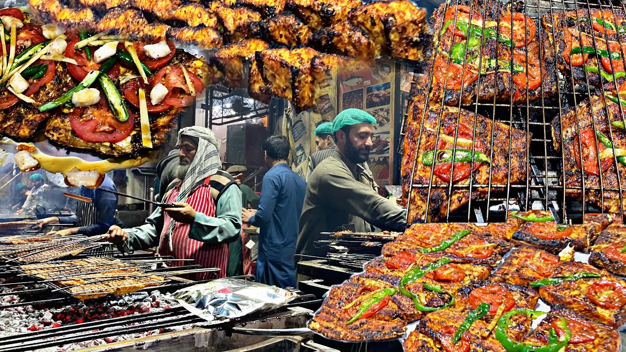 Fish Angara in Peshawar |Unique Recipe In Ali fish Point Spicy Fish 🤤 ...