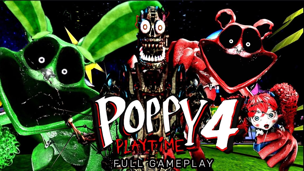 Poppy Playtime: Chapter 4 - Full Gameplay + No Commentary ( Storyline ...