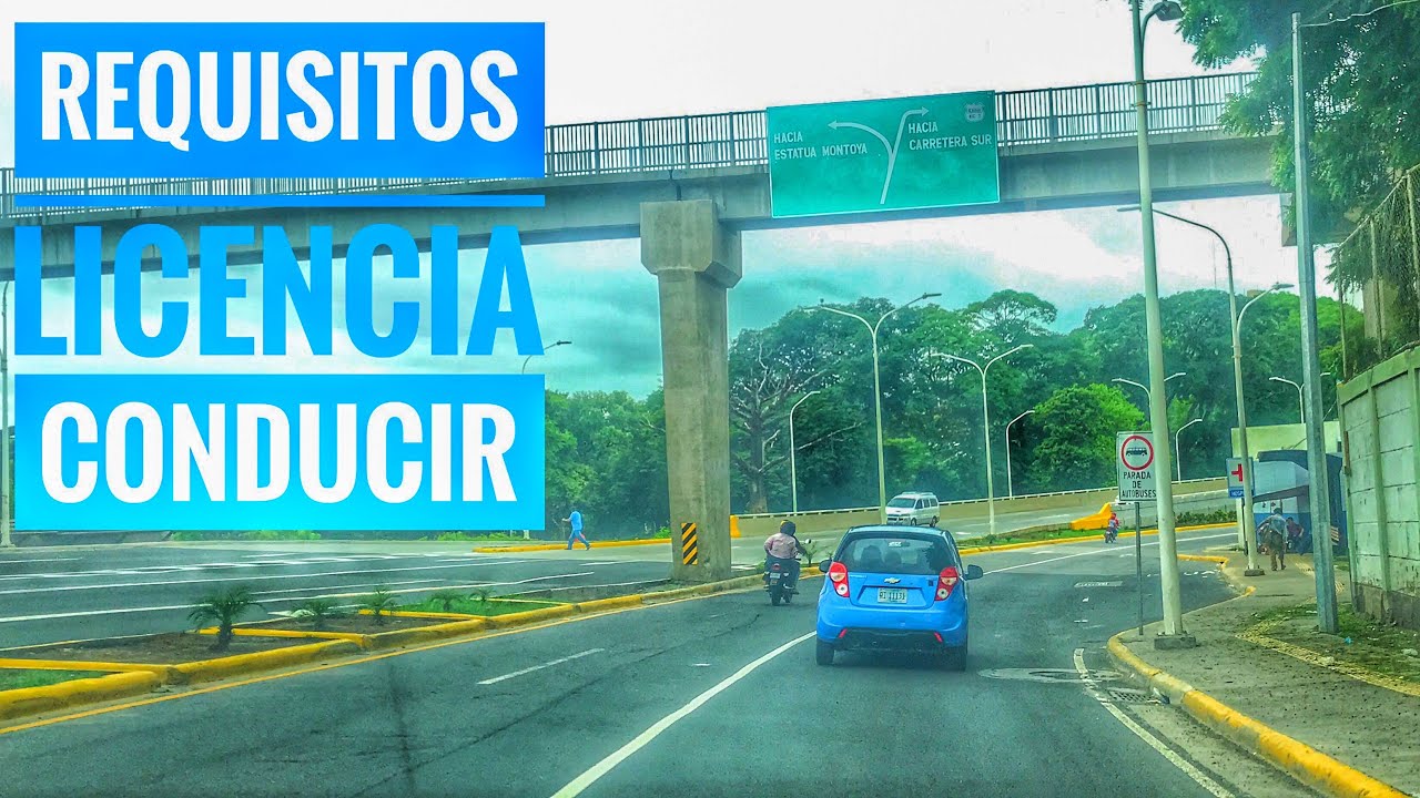 Requisitos para Licencia de Conducir en Nicaragua - YouTube
