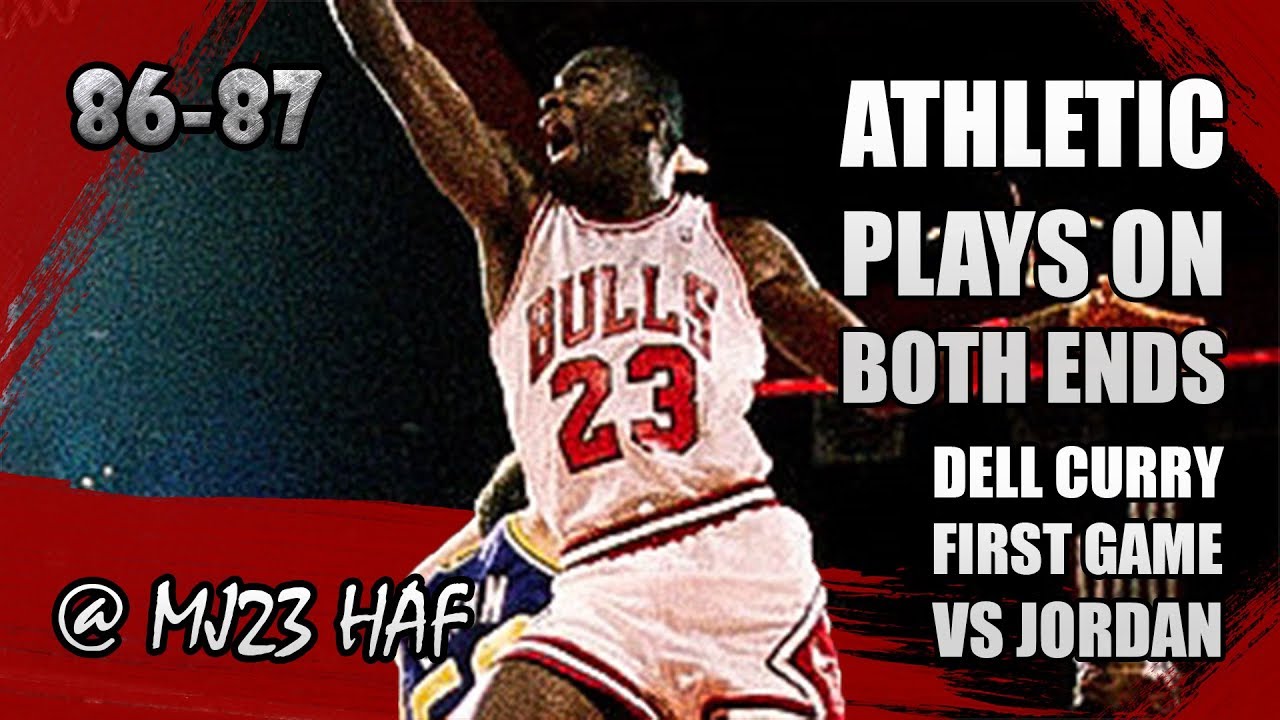 Michael Jordan Highlights vs Jazz (1986.12.20) - 27pts, ATHLETIC PLAYS ...