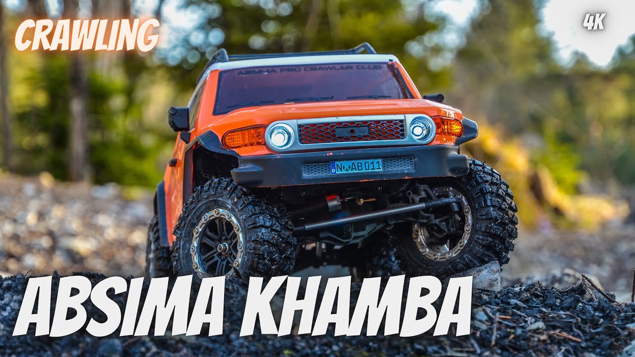 ABSIMA KHAMBA CR3.4 CRAWLER in den ALPEN!!! | STEINIGES GELÄNDE ...