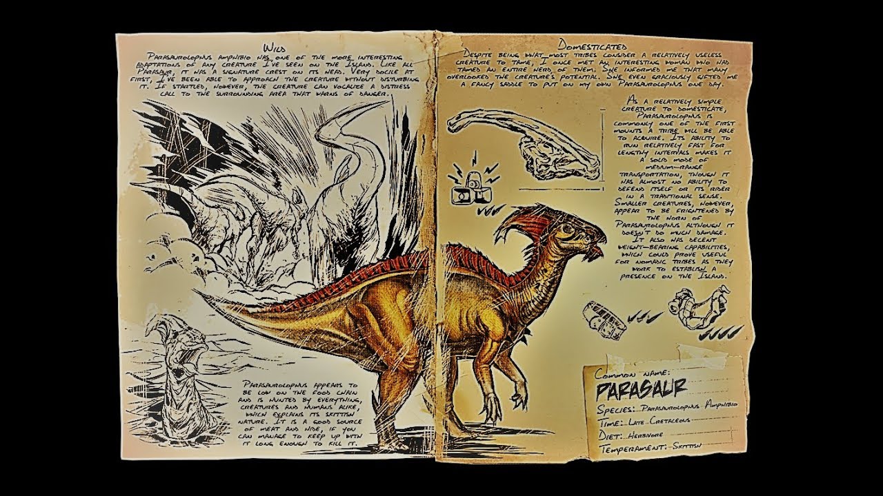 Parasaurus Zähmen | Tutorial | Ark Survival Evolved - YouTube