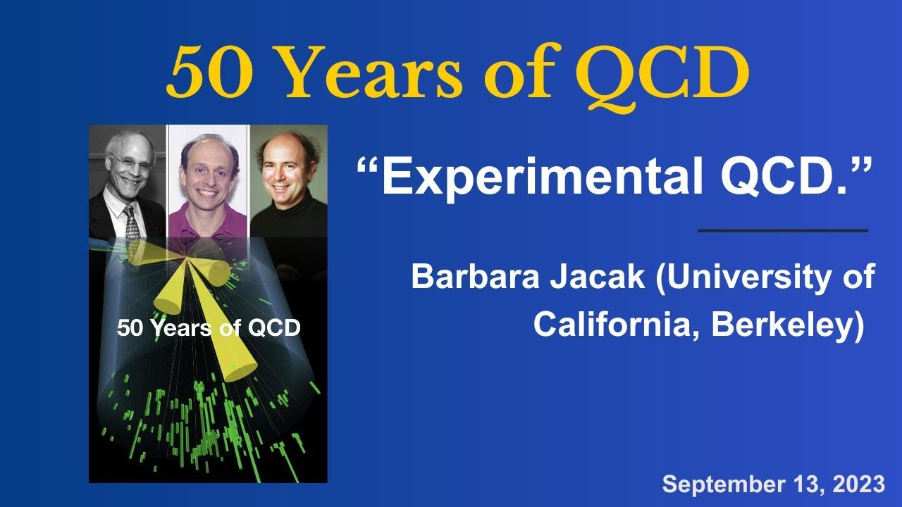 Barbara Jacak "Experimental QCD." - YouTube
