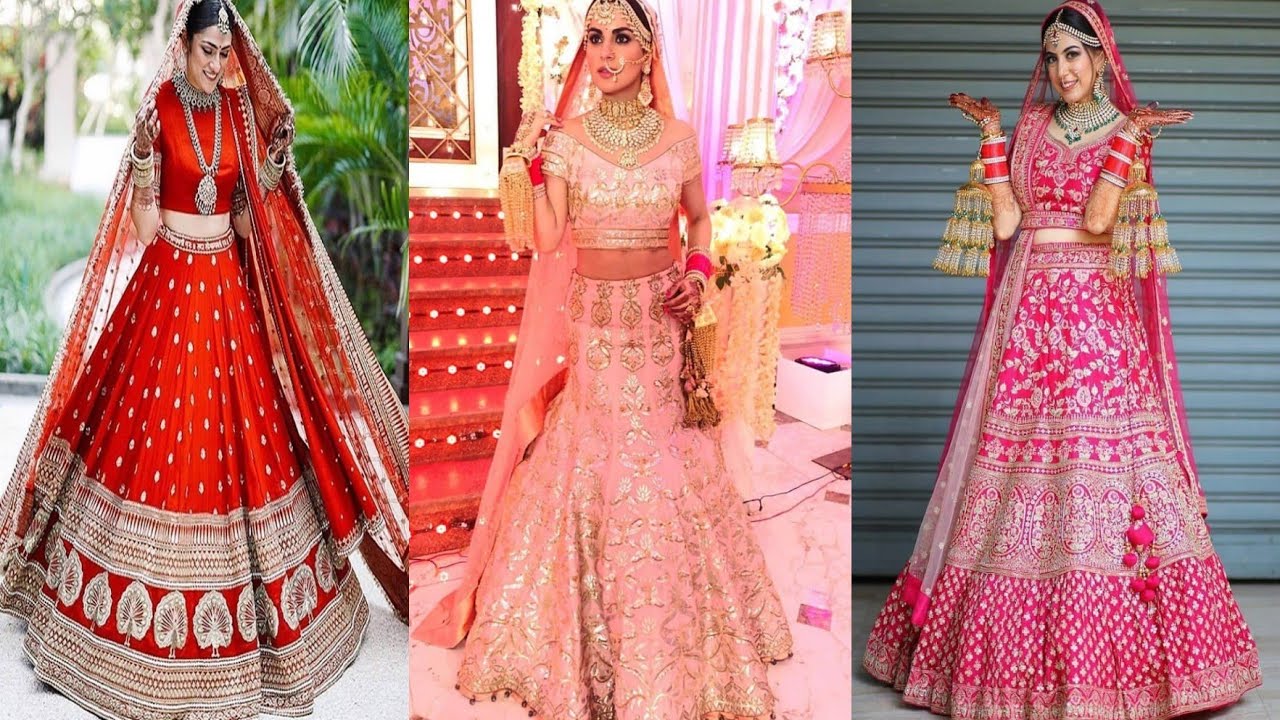 Most trending 30+trending lenga designs । bridal lenga designs । new ...