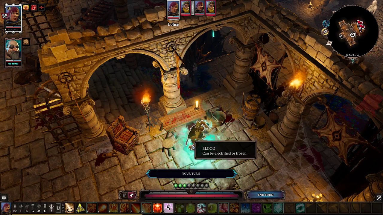 Divinity OS 2(DE) - Tactician(Geo/Pyro) - Linder Kemm Solo - YouTube