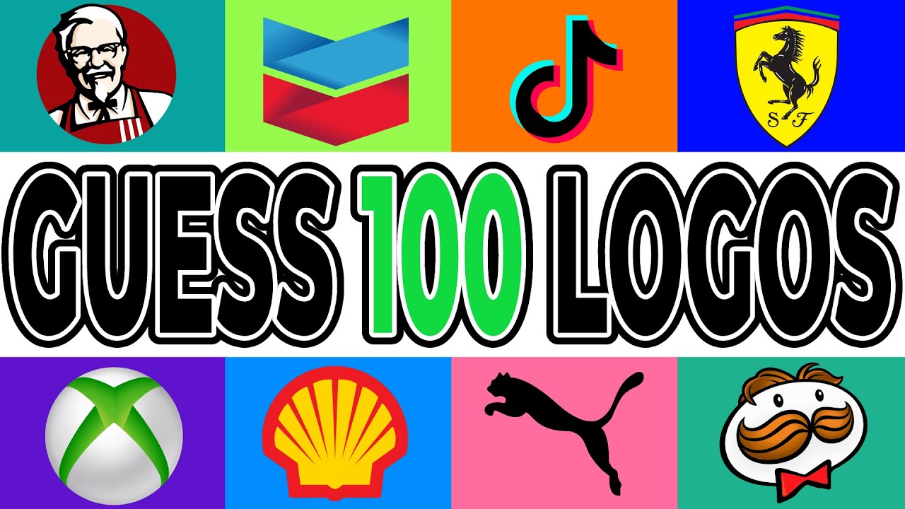 The Ultimate Logo Quiz: Guess 100 Famous Logos in 3 Seconds - YouTube