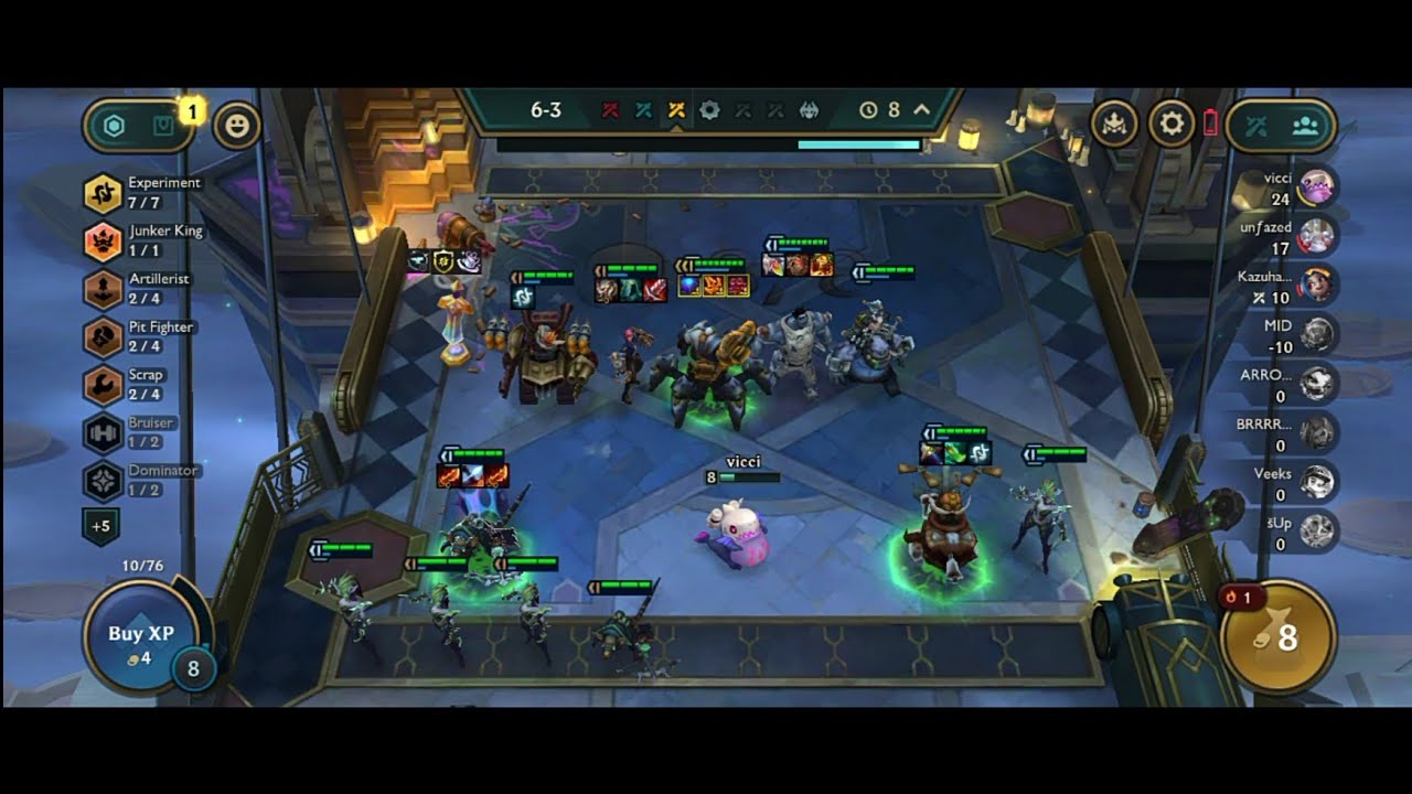 It's time for an Experiment! | TFT mobile gameplay | Teamfight Tactics ...
