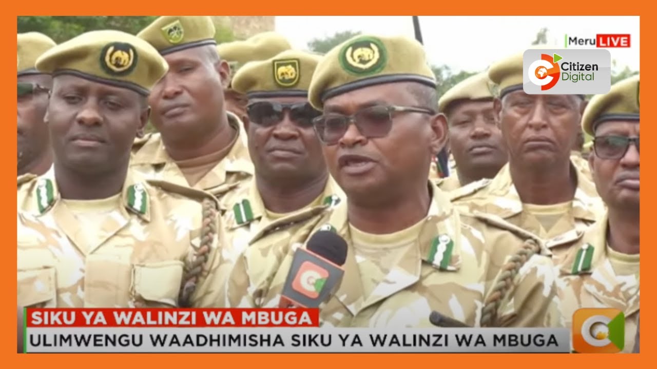 Siku ya walinzi wa wanyamapori yaandaliwa Meru - YouTube