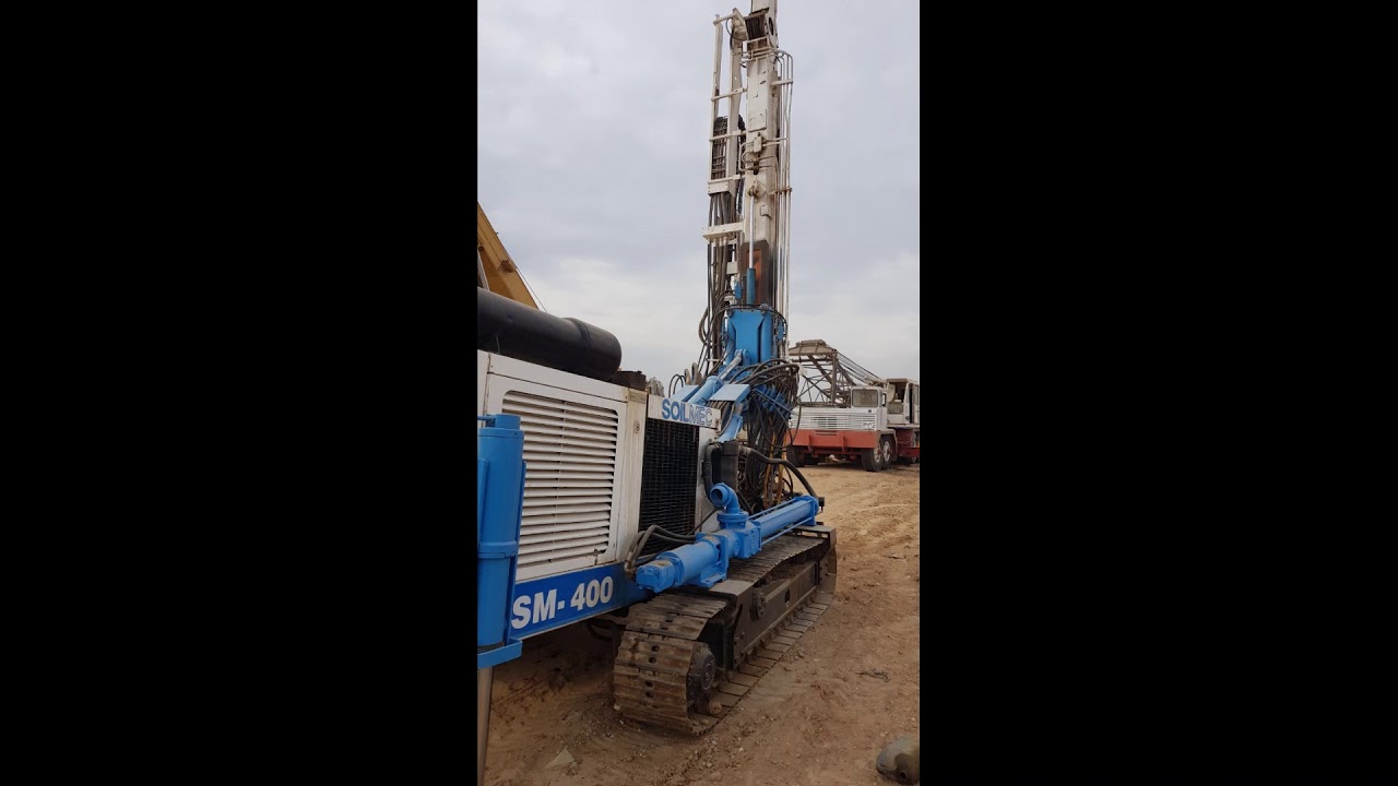 Drilling Machine -Soilmec SM400 - YouTube