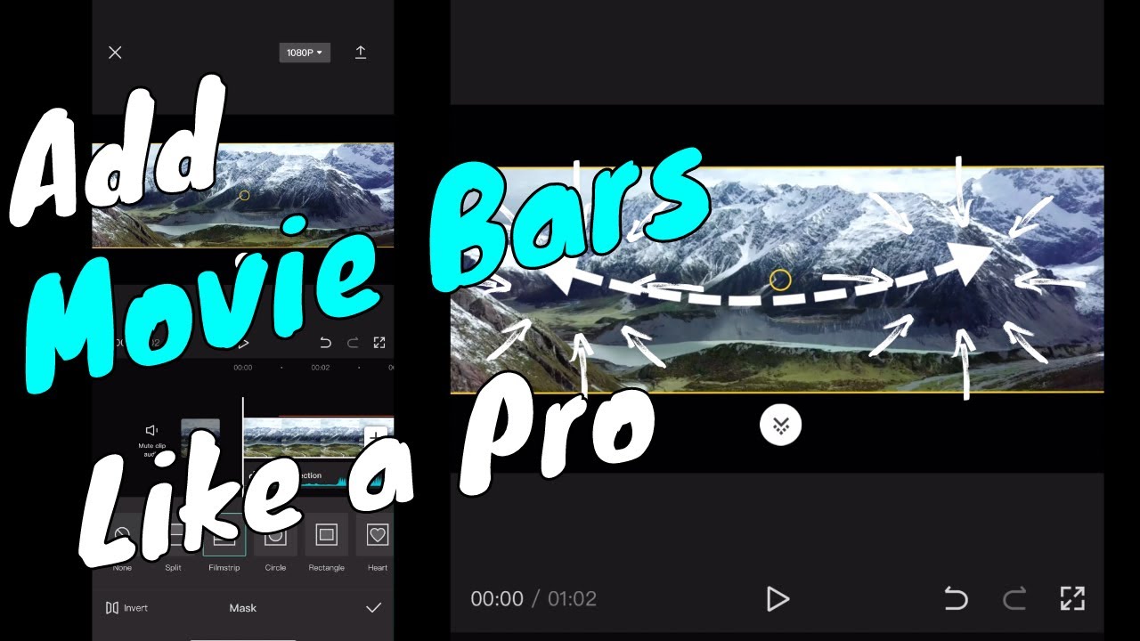 How To Add Cinematic Bars In CapCut (App) | IOS & Android - YouTube