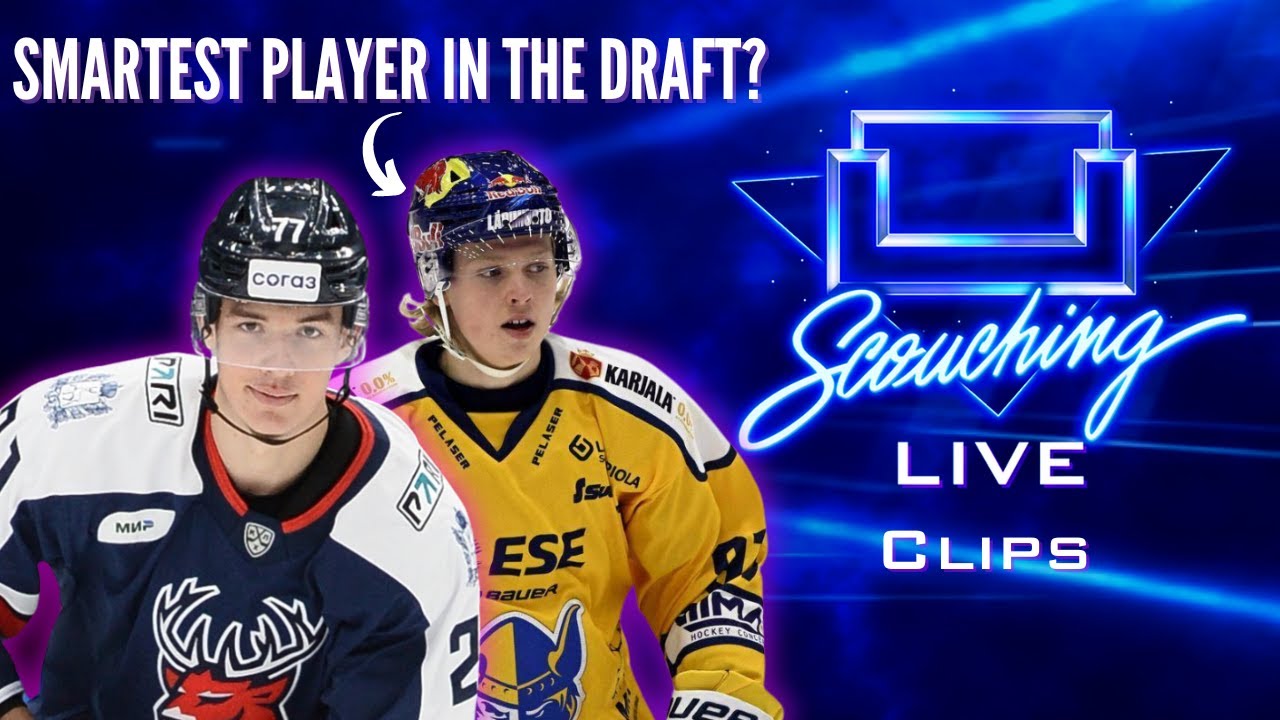 A Genius and a Unicorn? (2024 NHL Draft Report - Konsta Helenius/Anton ...