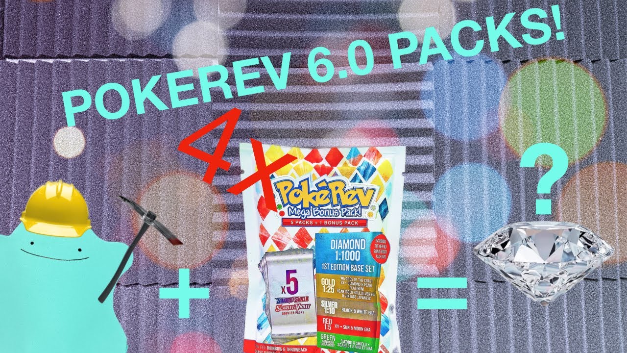 Mining PokeRev 6.0 Packs for Diamonds! - YouTube