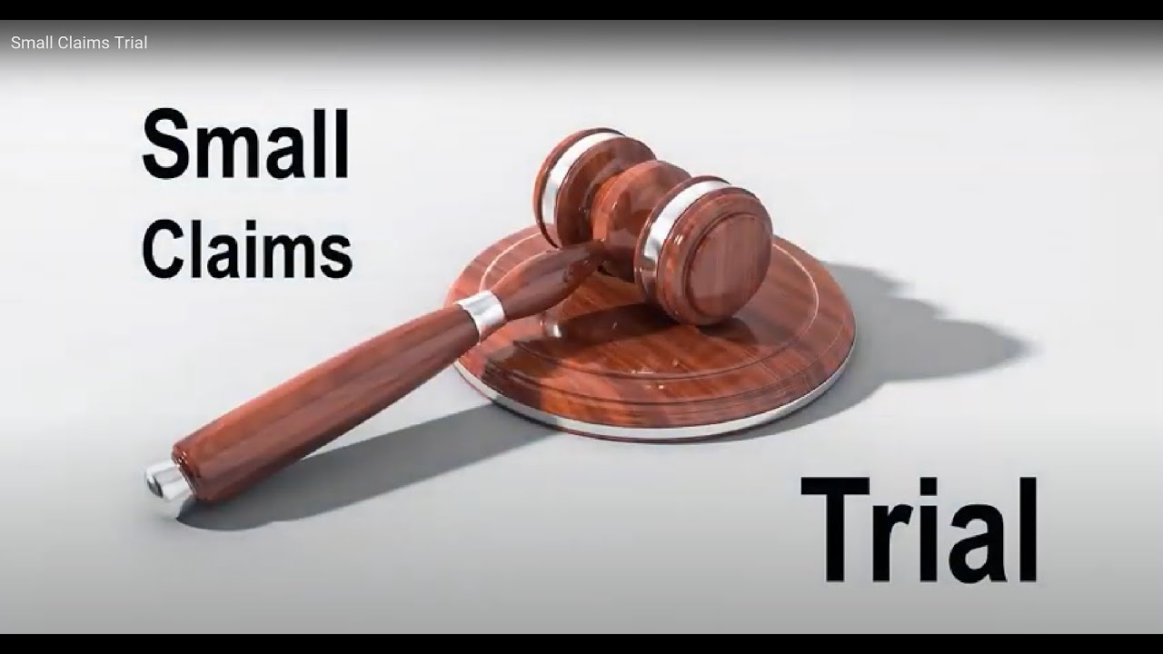 Small Claims Trial - YouTube