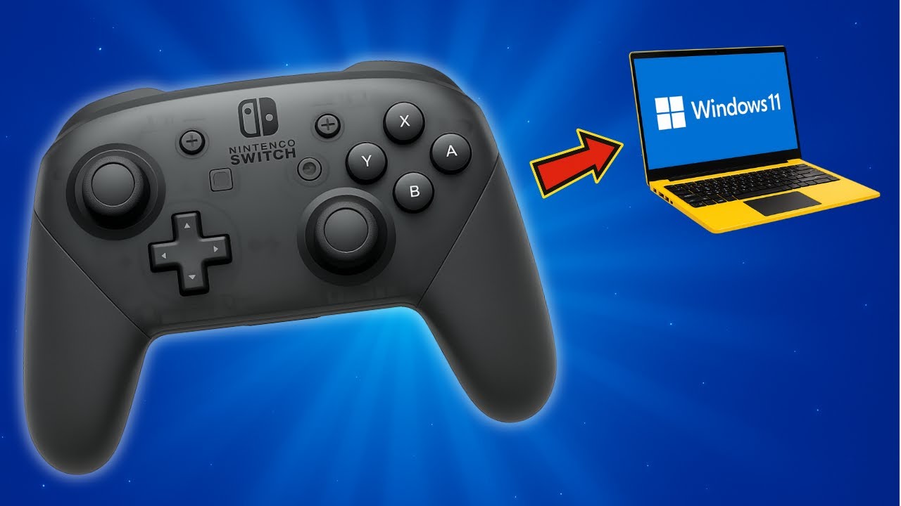 Cómo CONECTAR el PRO CONTROLLER de SWITCH a PC por BLUETOOTH (Windows 7 ...