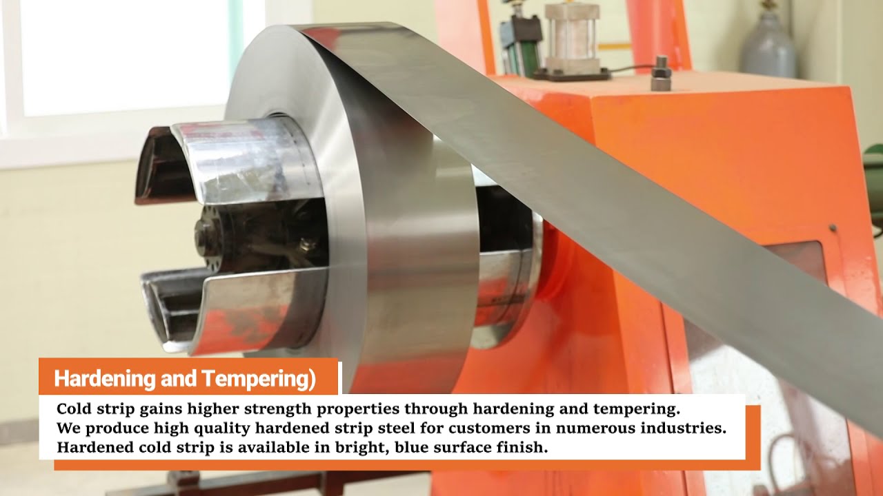 씨에이치산업(열처리강판 & 냉연강판)_CH INDUSTRY(Hardened and tempered steel strip ...